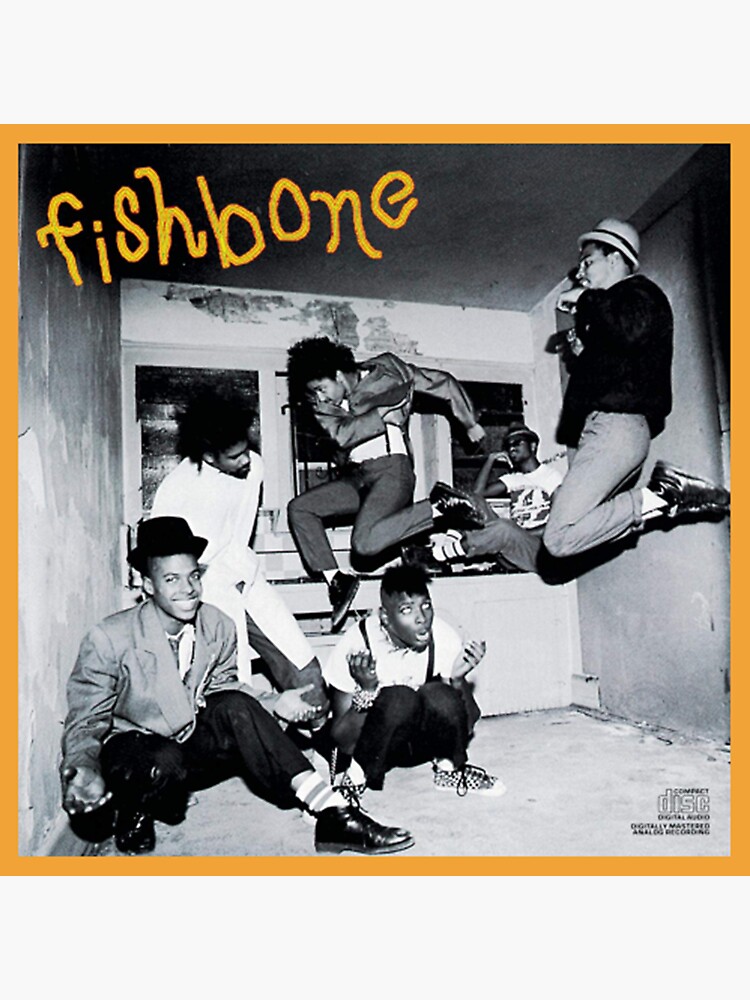 "You Gonna Miss Old Fishbone" Sticker by Clemency510 | Redbubble