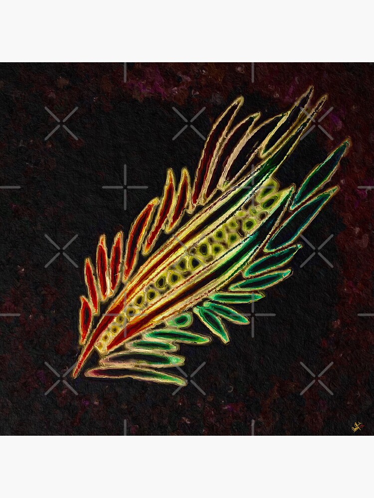 "Colored Spike" Sticker by Anasos | Redbubble