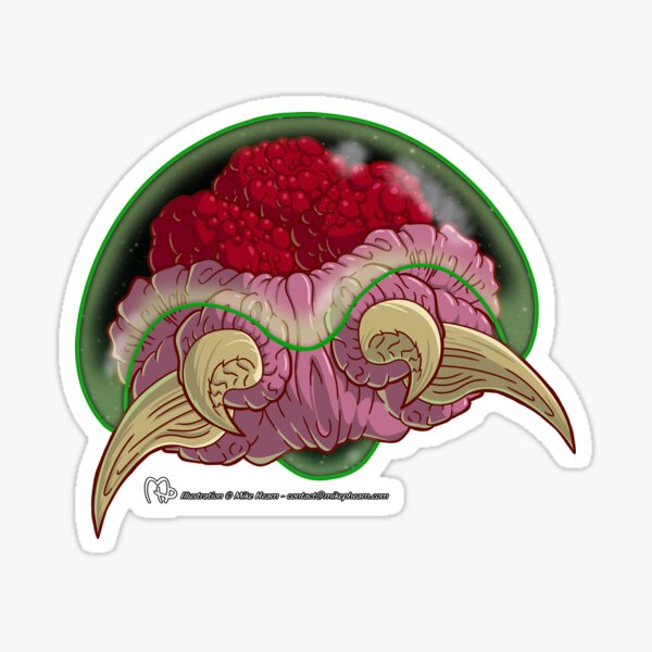 "Metroid!" Sticker by MikePHearn | Redbubble