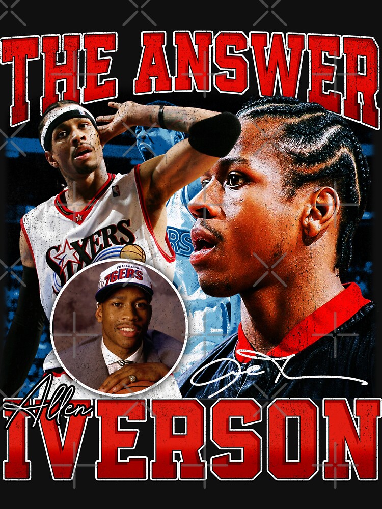 Allen Iverson The Answer Basketball Legend Signature sold by Earthen ...