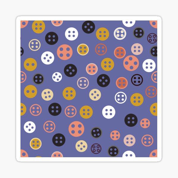 "Buttons on Very Perry " Sticker by anzelas | Redbubble