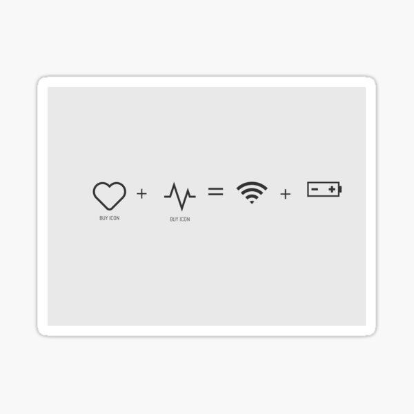 "Hi tech life" Sticker by Lilachm | Redbubble