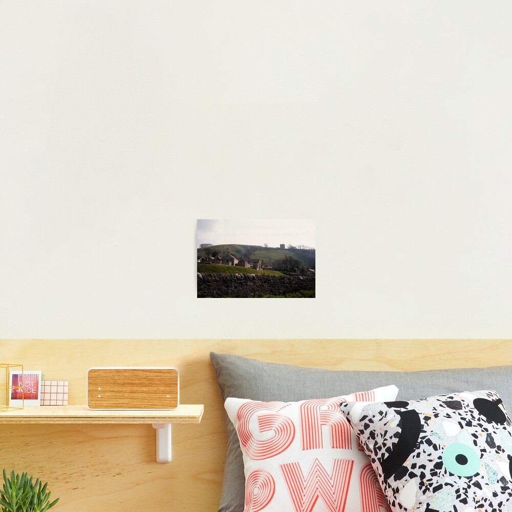 "Castleton Castle" Photographic Print by georgiegirl | Redbubble