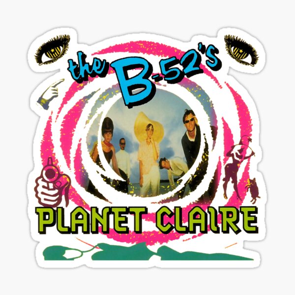 "Planet Claire " Sticker for Sale by BravadoF620 | Redbubble