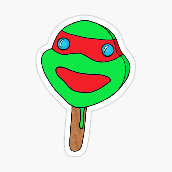 "Raphael Popsicle" Sticker for Sale by renycampbell | Redbubble