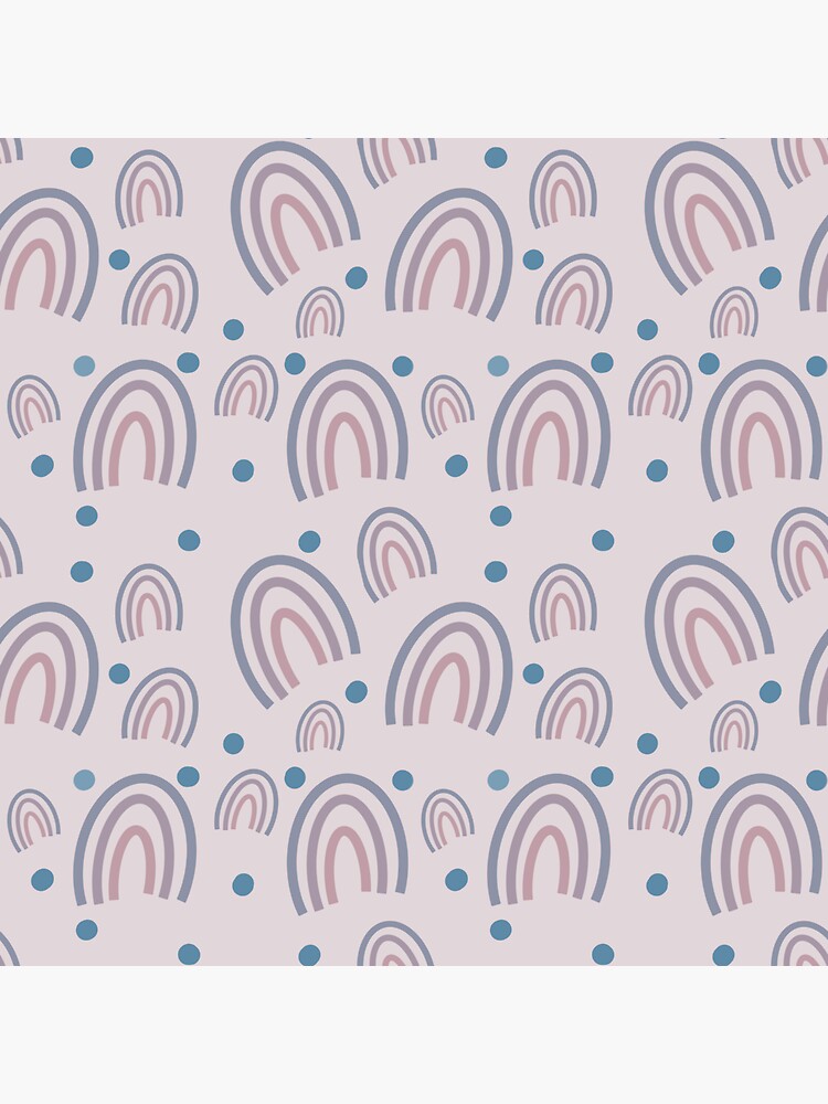 "Boho Rainbows + Polka Dots" Sticker for Sale by amcferran | Redbubble