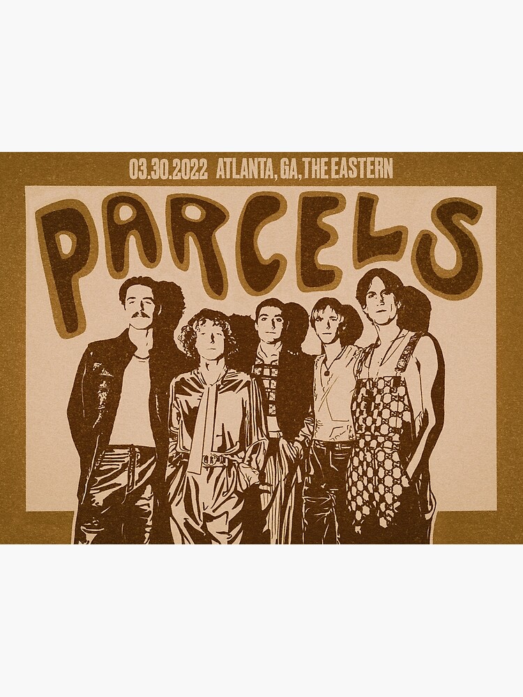 "Parcels On Tour Atlanta" Poster for Sale by MaryBethBryan | Redbubble