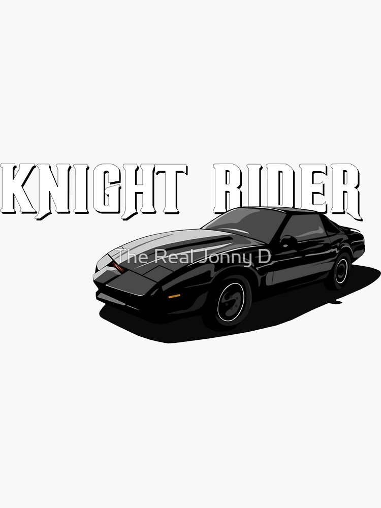 "Knight Rider" Sticker by 23jd45 | Redbubble