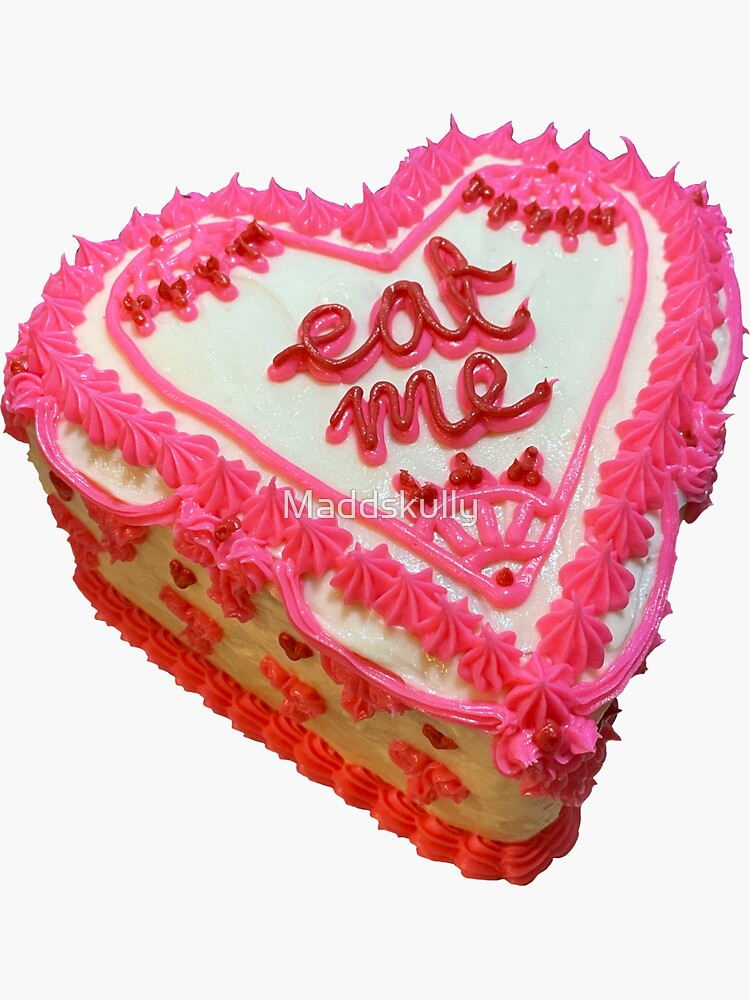 "Eat Me" Sticker for Sale by Maddskully | Redbubble
