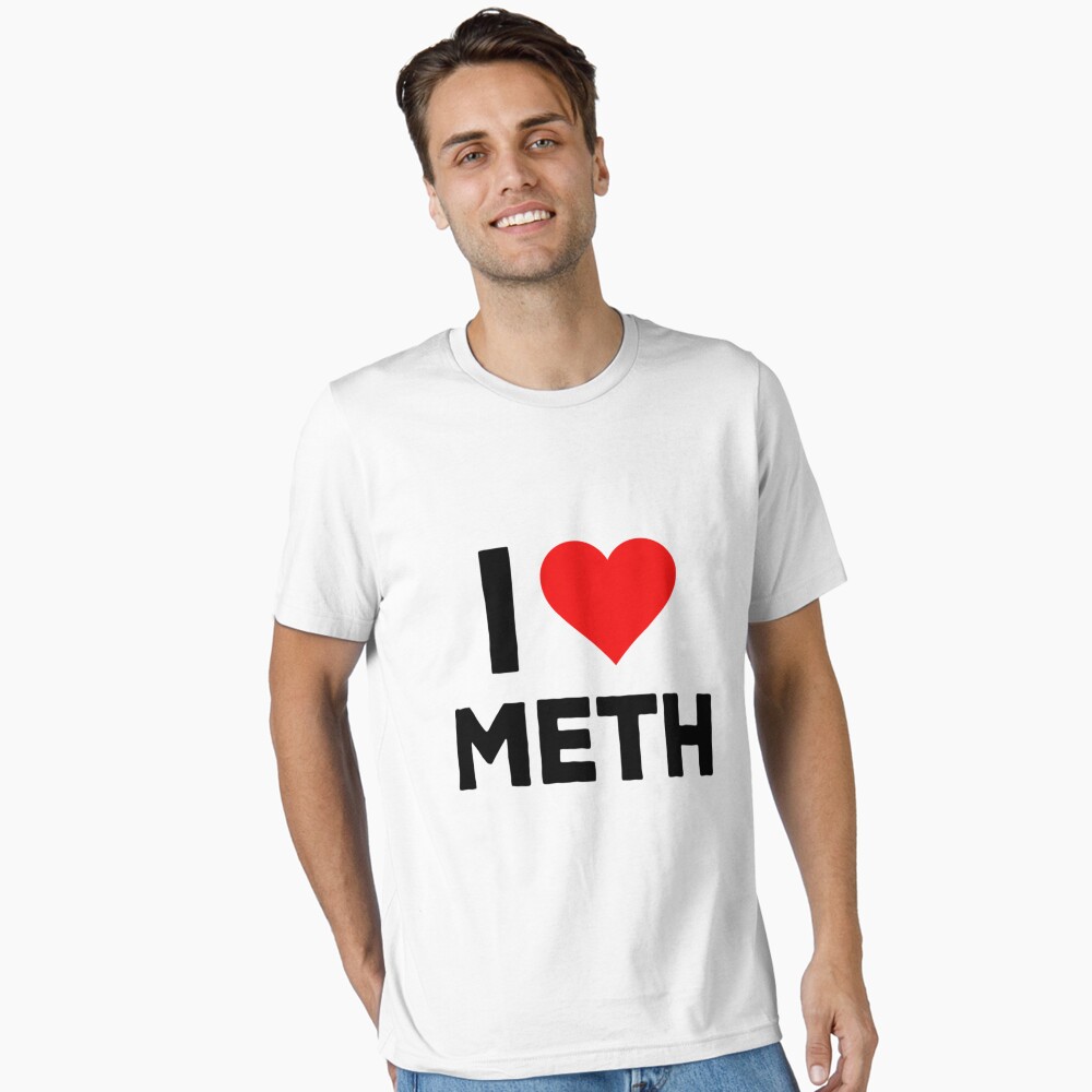 "I Love Meth Funny Saying Bumper " Sticker for Sale by erinconnelly99 ...