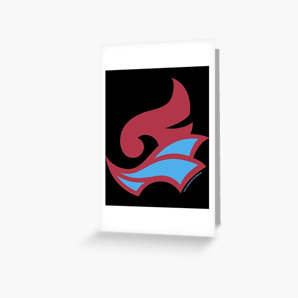 "Magic The Gathering Strixhaven Prismari School Symbol" Greeting Card ...