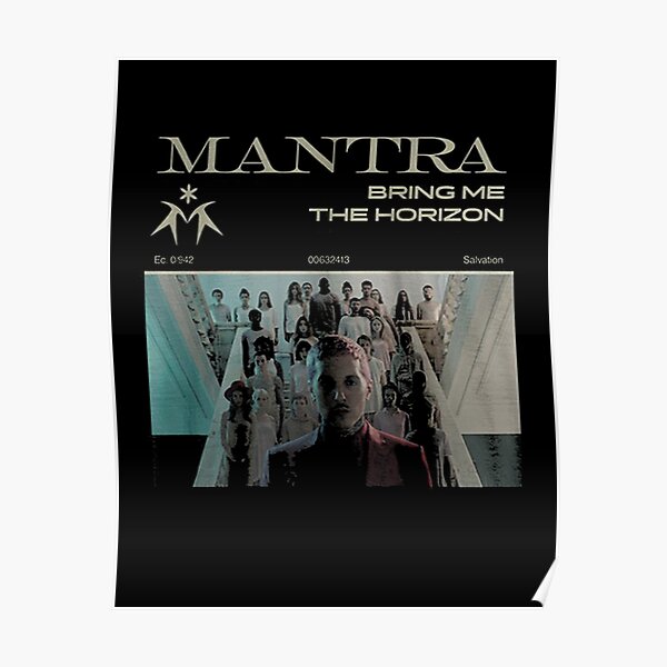 "ghost mantra creepy" Poster for Sale by ColetteLeon | Redbubble