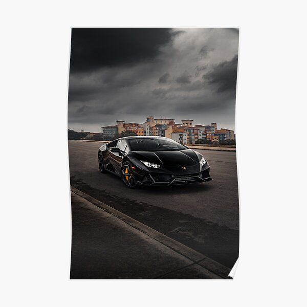 "Lamborghini Huracan EVO Car Accessory" Poster by CarsPlz | Redbubble