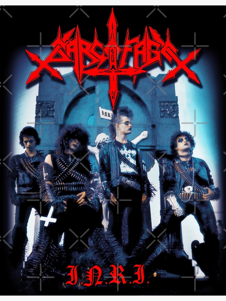 "INRI by Sarcofago - Classic Old School Brazilian Black Metal" Poster ...