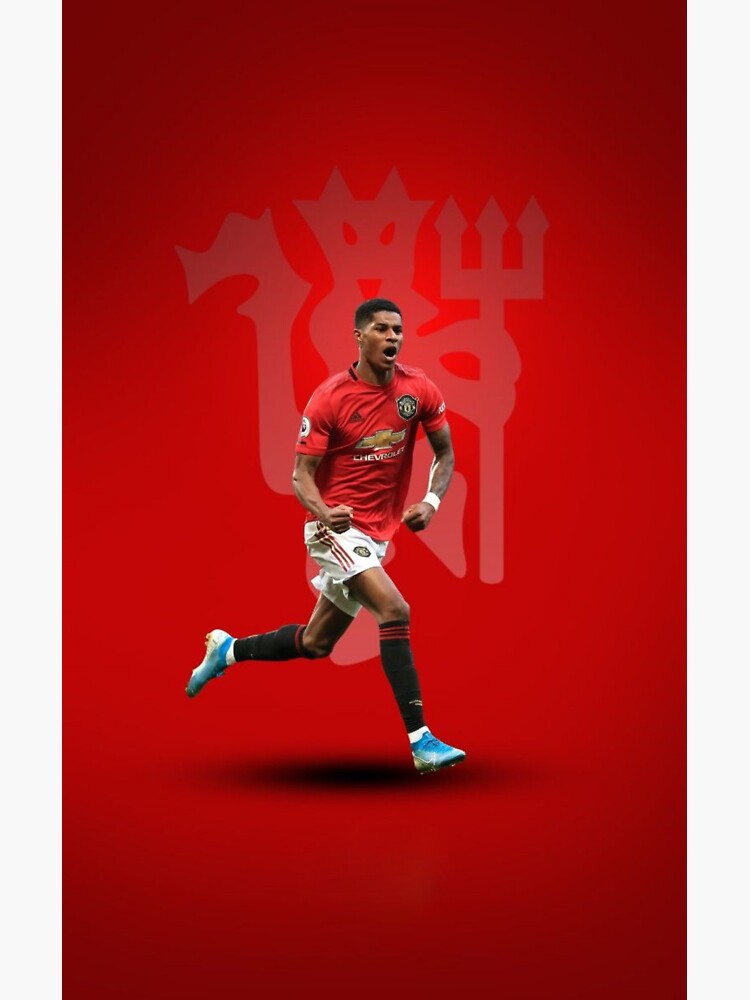"Illustration Marcus Rashford" Sticker by GulzarSandria | Redbubble
