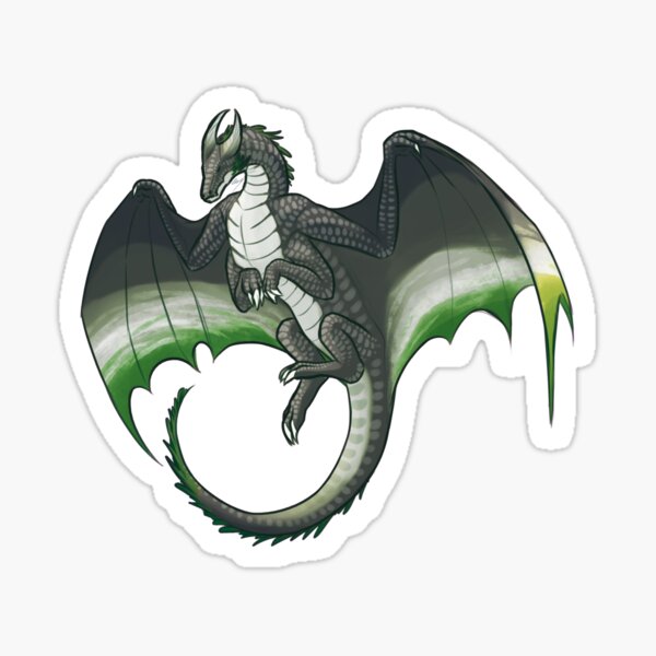 "Aro Dragon " Sticker for Sale by WyvernWares | Redbubble