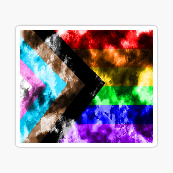 "Progressive Pride Flag" Sticker by Kai592 | Redbubble