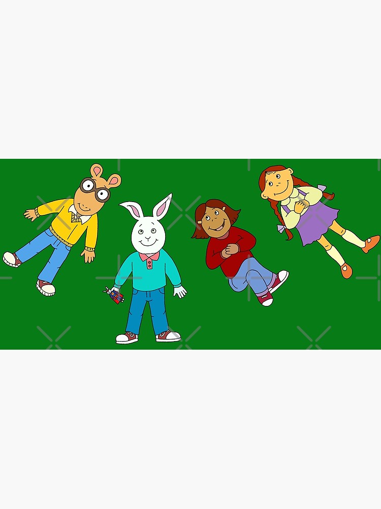 "Arthur and the Gang: Buster, Francine, and Muffy Friendship Art" Art ...