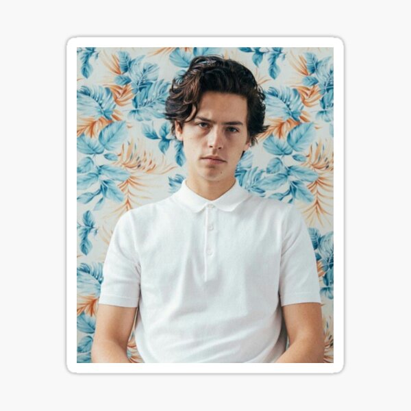 "COLE Sprouse - Poster" Sticker by Maxim214 | Redbubble