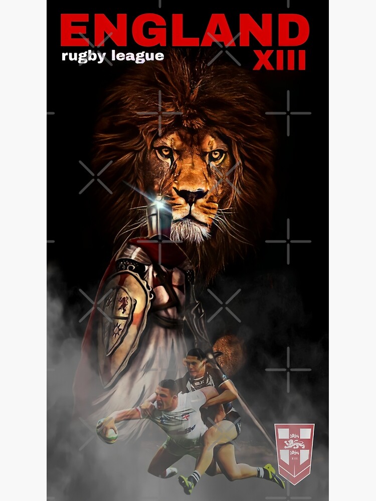 "RUGBY LEAGUE FAN ART: ENGLAND RUGBY LEAGUE " Photographic Print by ...