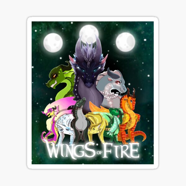 "Wings of Fire" Sticker by ritaswanson | Redbubble