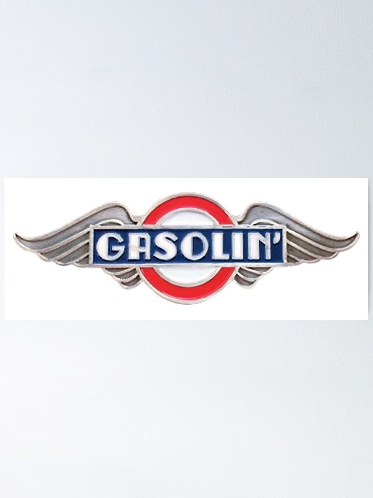 "Gasolin Kim Larsen Metal logo" Poster for Sale by fozks | Redbubble