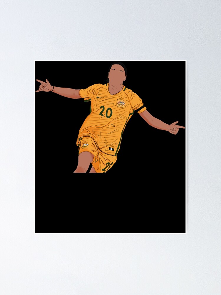 "Sam Kerr Sticker" Poster by jacksrome6 | Redbubble