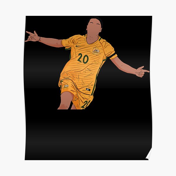 "Sam Kerr Sticker" Poster by jacksrome6 | Redbubble