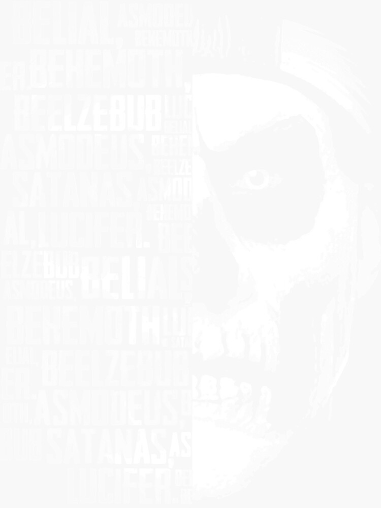 "Zero Face" Sticker for Sale by PartricLaporte | Redbubble