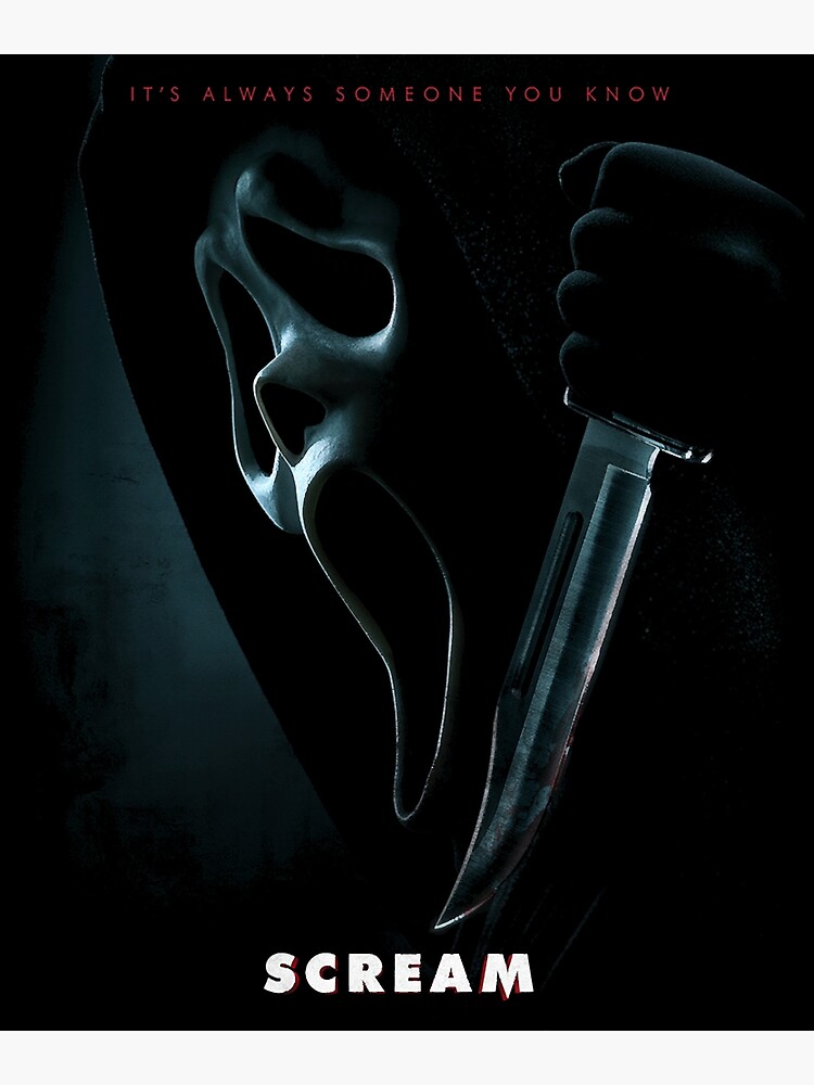 "Scream 5 movie " Poster for Sale by LeroyFinn506918 | Redbubble
