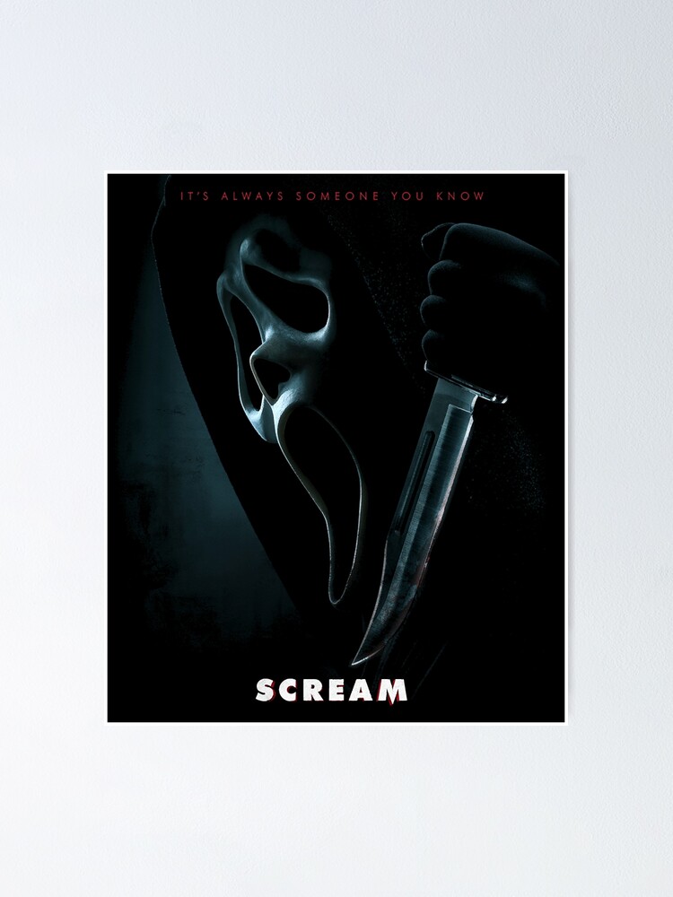 "Scream 5 movie " Poster for Sale by LeroyFinn506918 | Redbubble