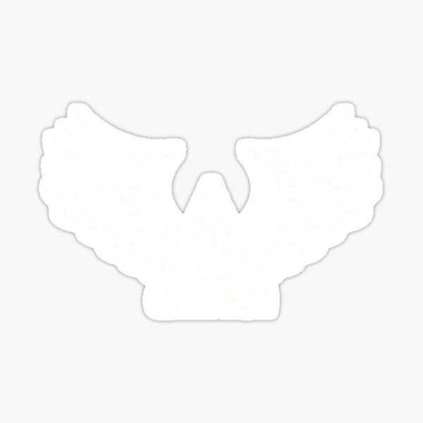 "GRYFFIN LOGO WHITE For Fans" Sticker for Sale by BradenHarber | Redbubble