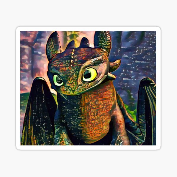 "Toothless(Drawing)" Sticker for Sale by "Your personal designer ...