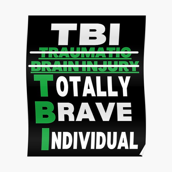 "TBI Traumatic Brain Injury Awareness, Brain Injury warrior, Brain ...