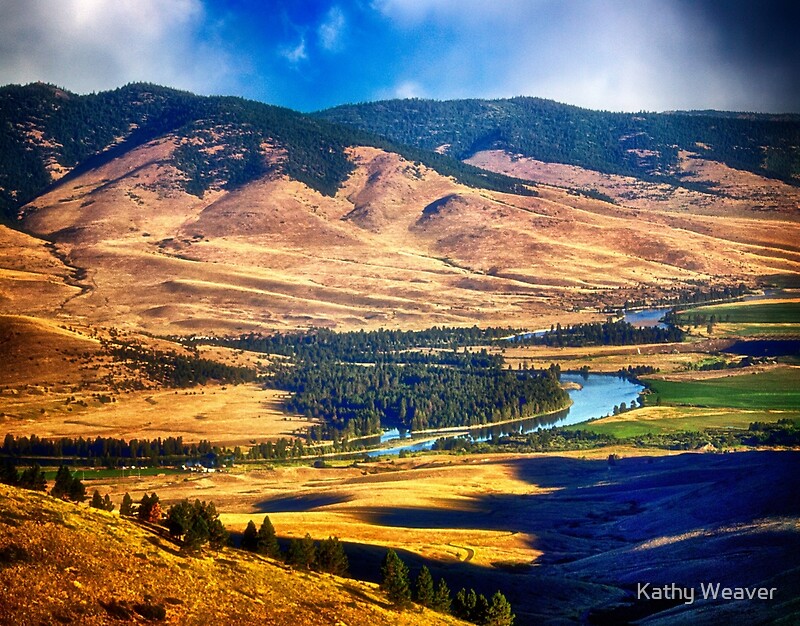 "Jocko River at the National Bison Range - Montana" by Kathy Weaver ...
