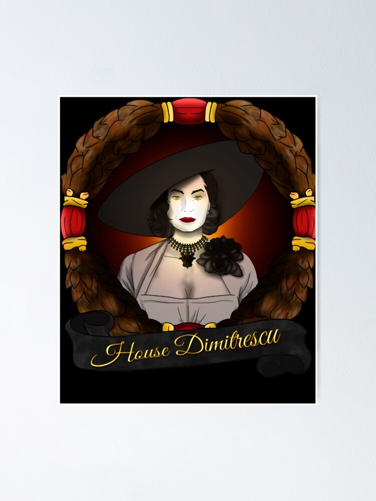 "Lover Gift Dimitrescu Logo Gifts For Birthday" Poster for Sale by ...