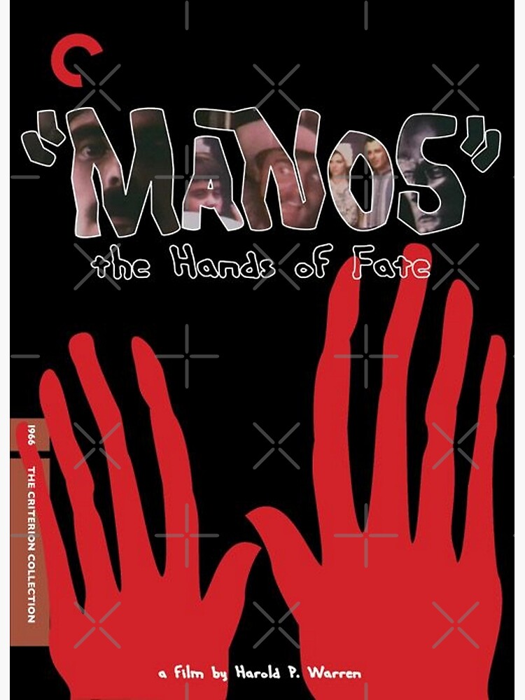 "Manos - The Hands of Fate Movie Poster" Poster for Sale by ...