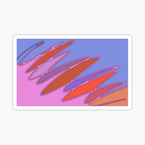 "Overlap" Sticker for Sale by Sorgetown | Redbubble