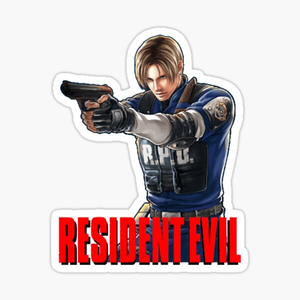"Small Gifts Leon S Kennedy Christmas Holiday" Sticker for Sale by ...