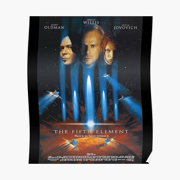Vintage 1997 Fifth Element Film Movie Poster Australian Poster First ...