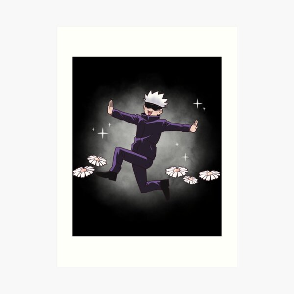 "Gojo Satoru flower field scene Active ." Art Print for Sale by ...