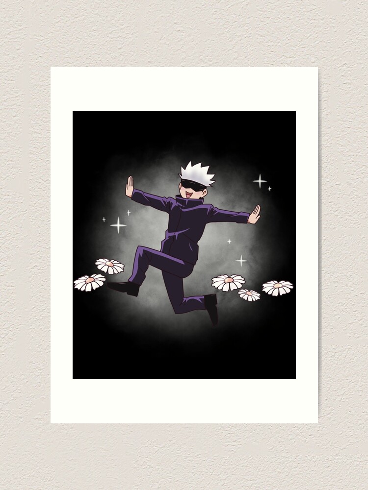 "Gojo Satoru flower field scene Active ." Art Print for Sale by ...