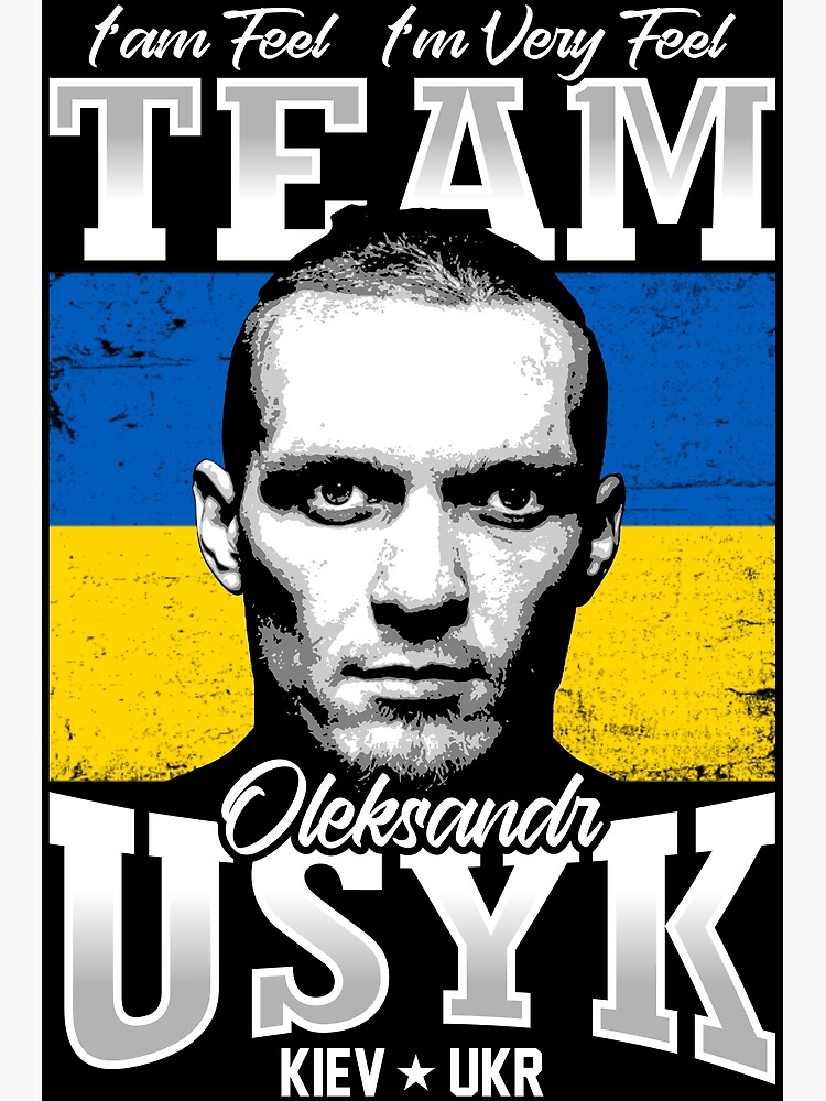 "Team of Usyk" Poster for Sale by Jeremennan | Redbubble