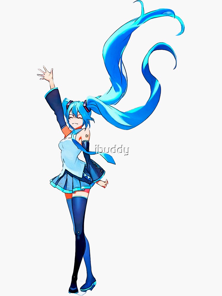"Project Sekai Hatsune Miku Sticker " Sticker for Sale by ibuddy ...