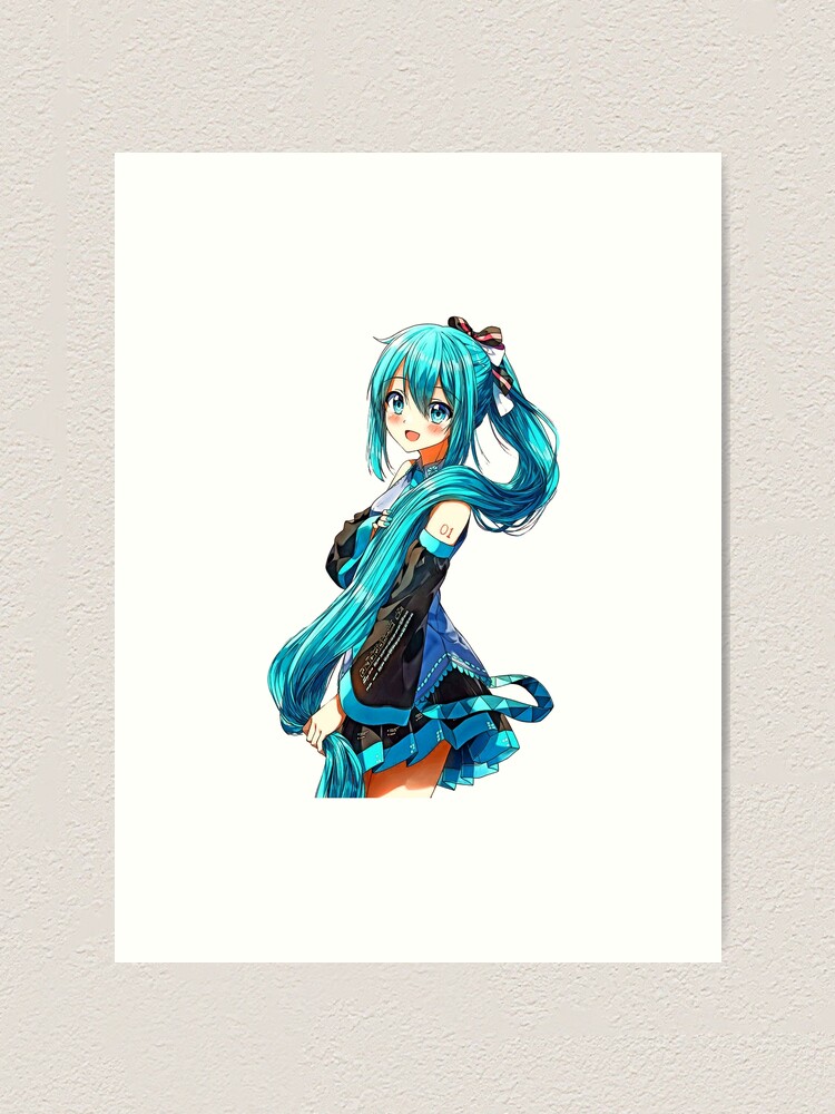 "Project Sekai Hatsune Miku Fanart Sticker " Art Print for Sale by ...