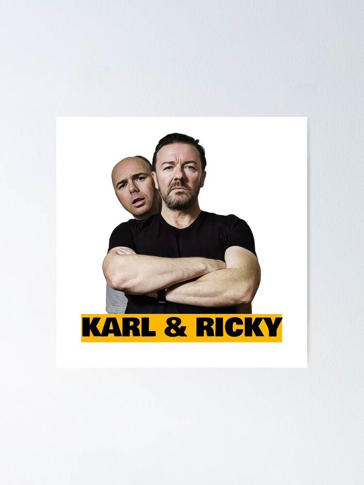 "KARL and RICKY" Poster for Sale by avit1 | Redbubble