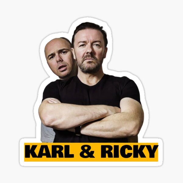 "KARL and RICKY" Sticker by avit1 | Redbubble
