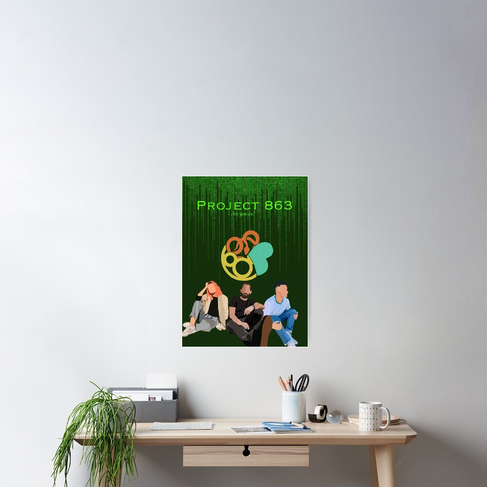 "Project 863" Poster for Sale by funnstores009 | Redbubble