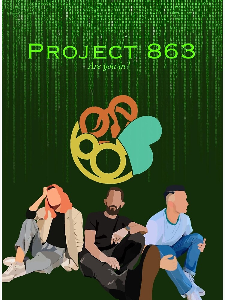 "Project 863" Poster for Sale by funnstores009 | Redbubble