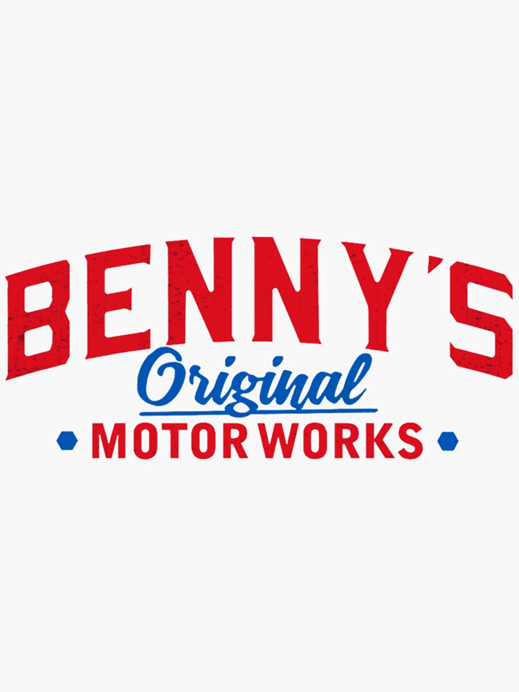 "Benny&s Original Motorworks Chop Shop Custom Car Mechanic Logo from ...